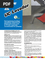 UZIN NC 150 Self-Leveling Compound Guide | PDF | Cement | Flooring