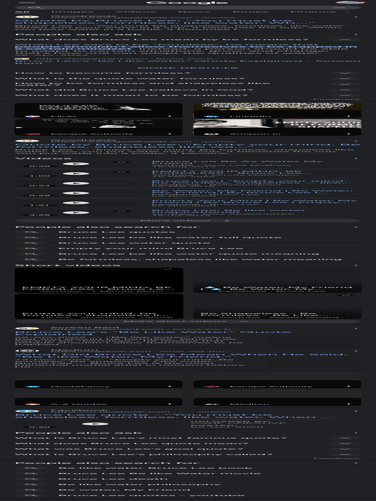 Formless Bruce Lee - Google Search | PDF