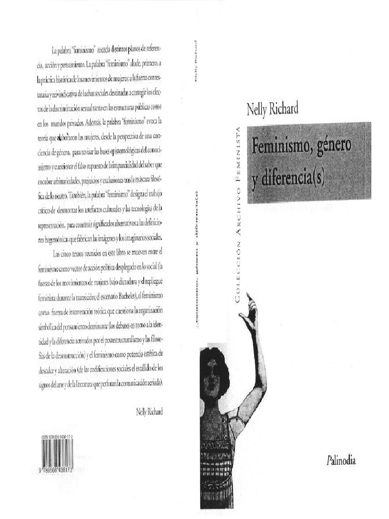Feminismo, Genero y Diferencia ( - XSane Scanned Image | PDF