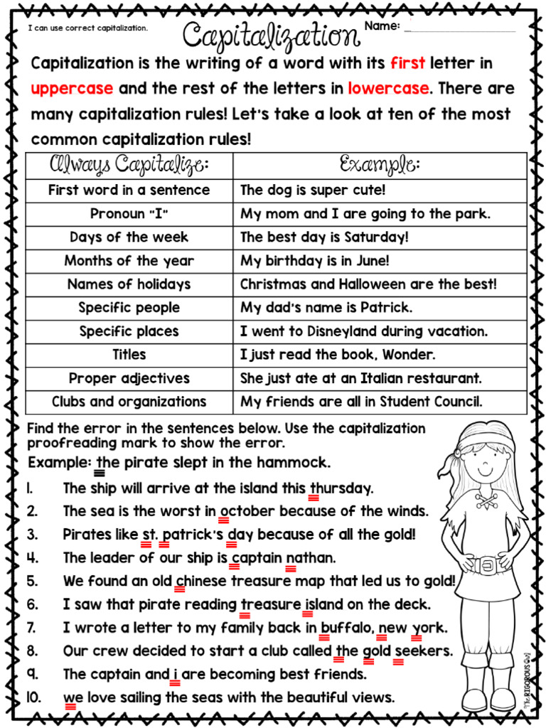 Capitalization | PDF