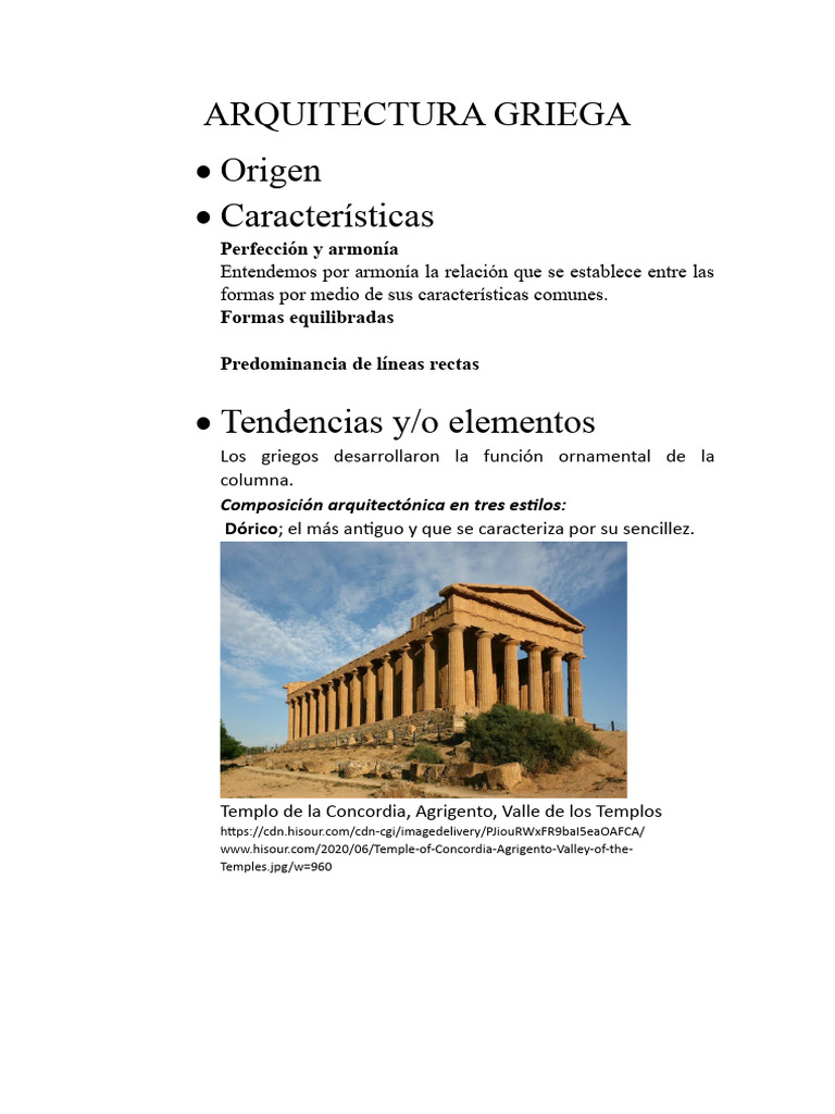 Arquitectura Griega | PDF