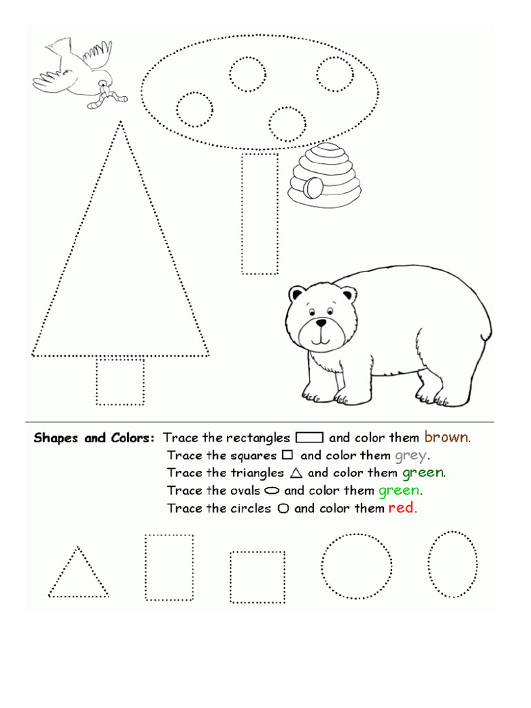 shapes-recognition-practice-worksheet | PDF