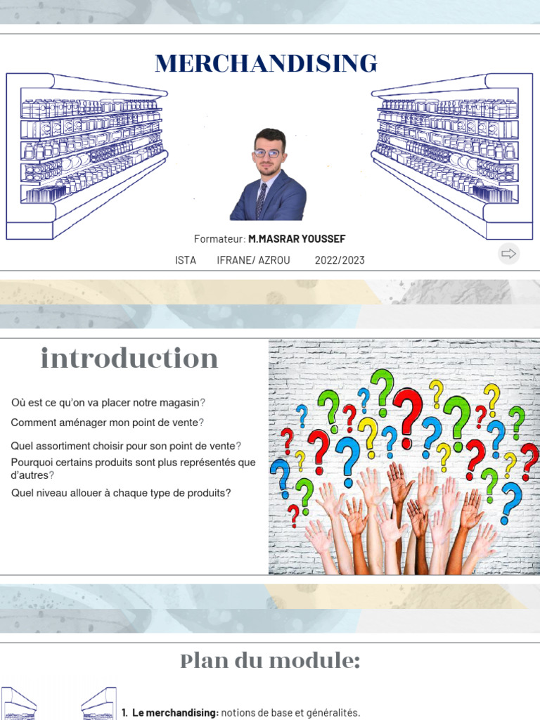 Cours de Merchandising Complet 2023 | PDF
