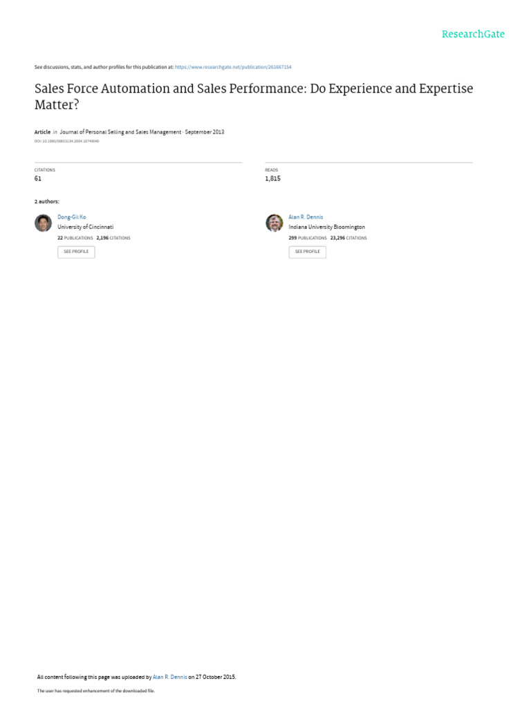 Sales Force Automation Pdf