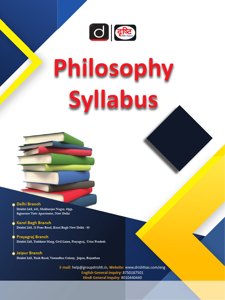 Philosophy Syllabus - Final | PDF