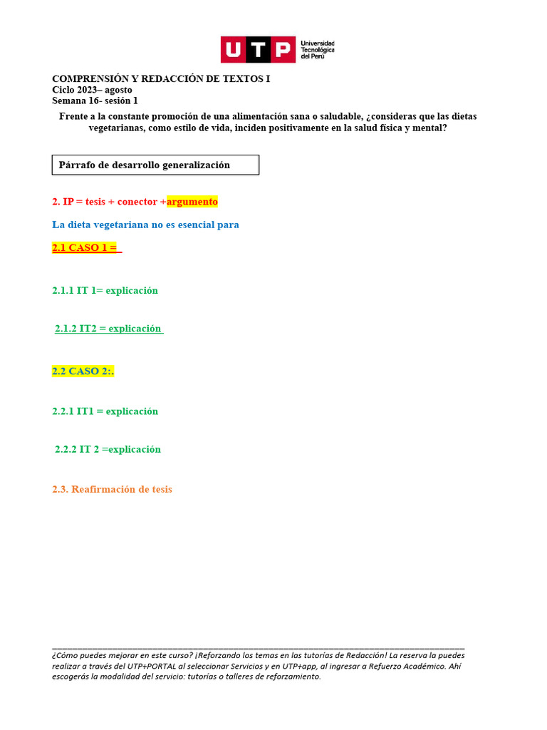 Esquema - Semana 16 | PDF