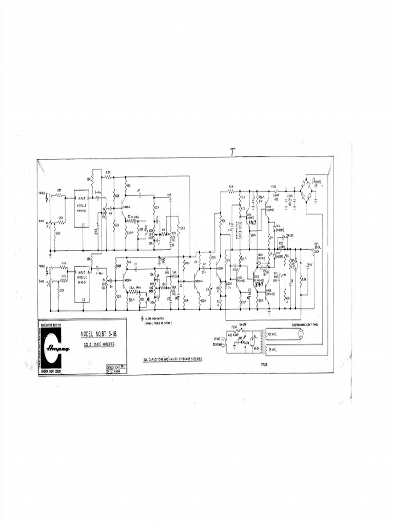 BT-15-18 Schematics | PDF