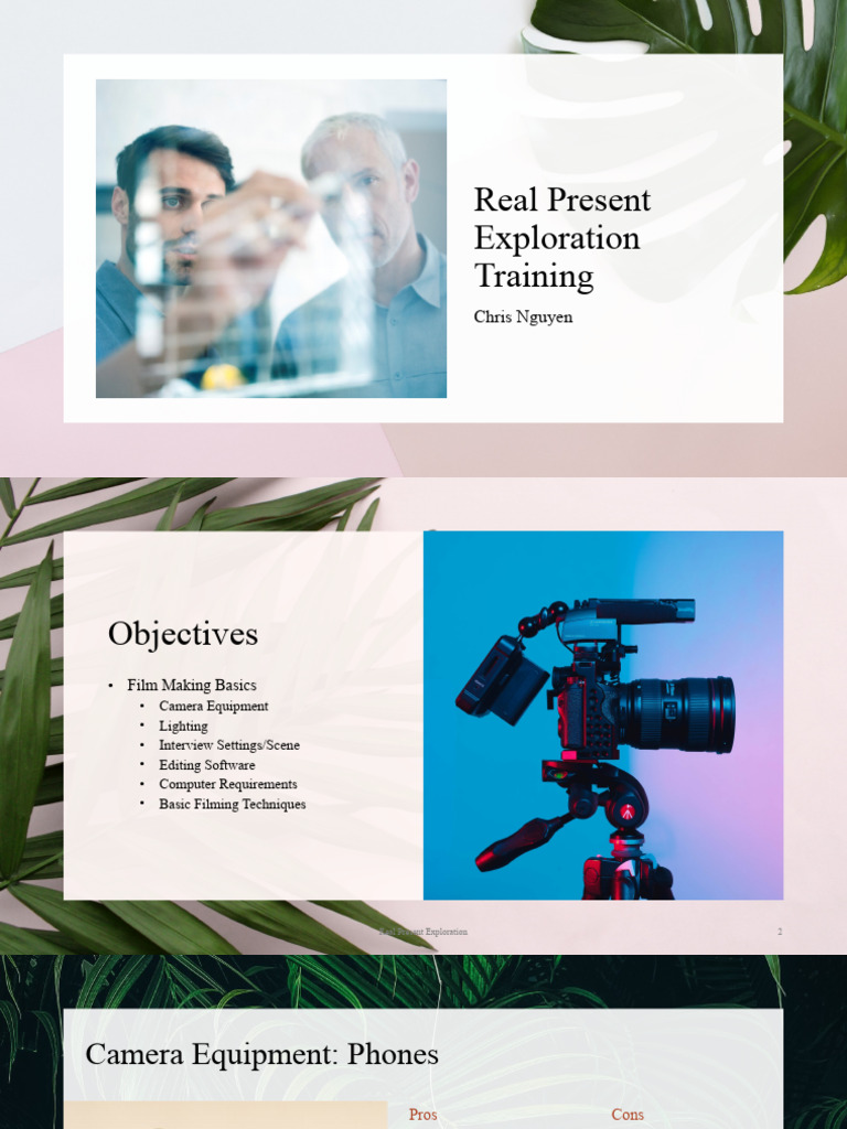 Real Present Exploration Training | PDF | Composition (Visual Arts ...