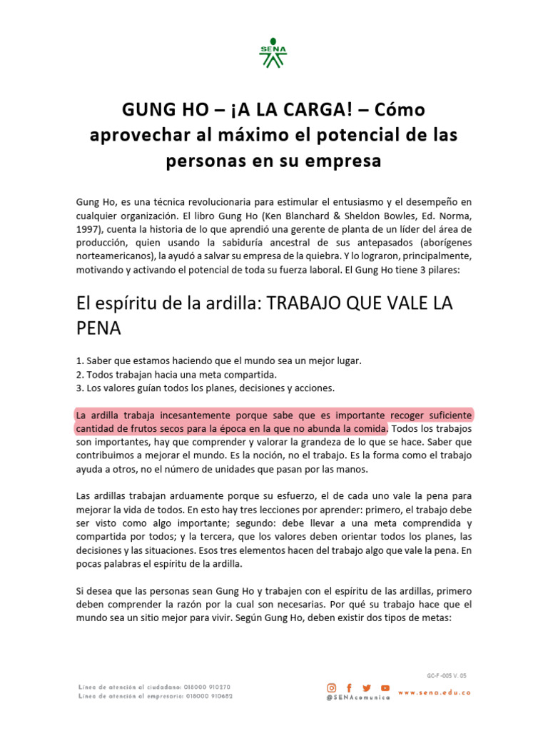 Gung Ho ¡A La Carga! | PDF