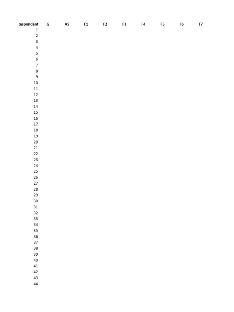 Raw Data Tabulator 5 | PDF