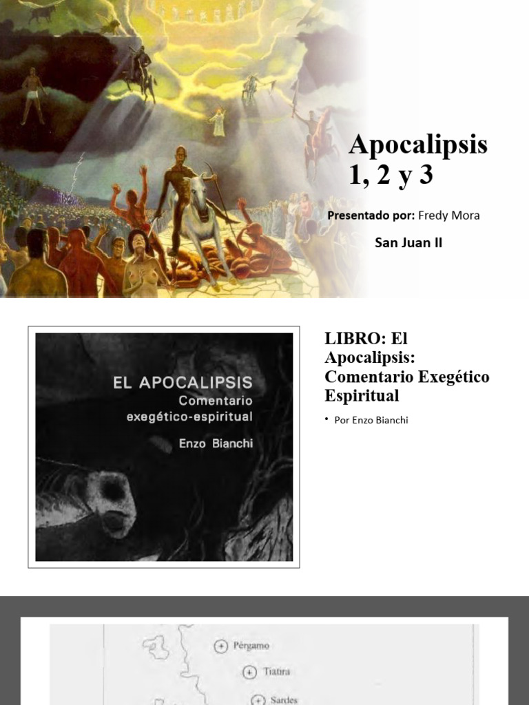 Apocalipsis 1, 2 y 3 FREDY | PDF