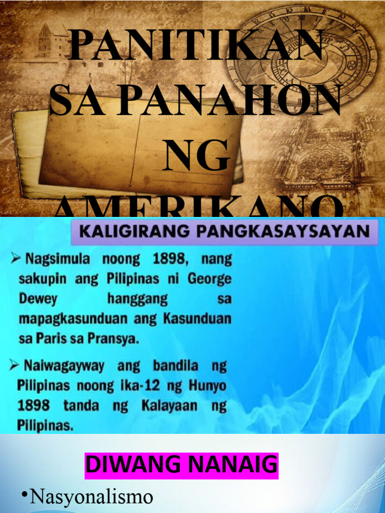 Panitikan Sa Panahon NG Amerikano | PDF