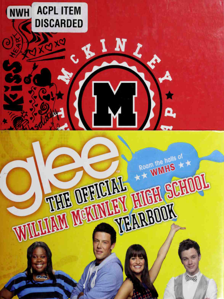 Glee The Official William McKinley High School Yearbook | PDF | Glee ...