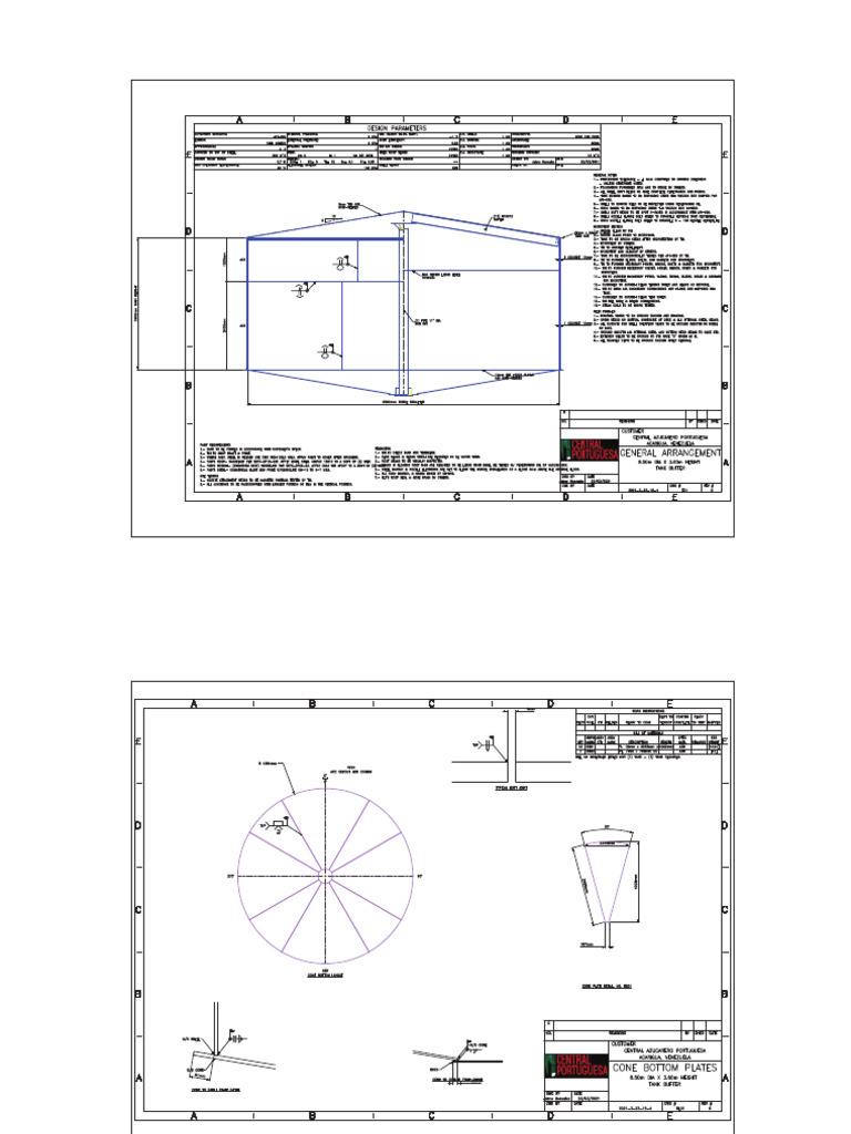 Planos Tanque Buffer | PDF