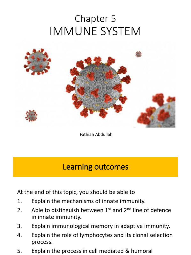 Chapter 5 - Immune System | PDF