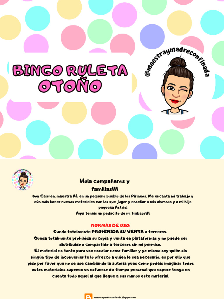 Bingo Ruleta Ikea Otoño | PDF