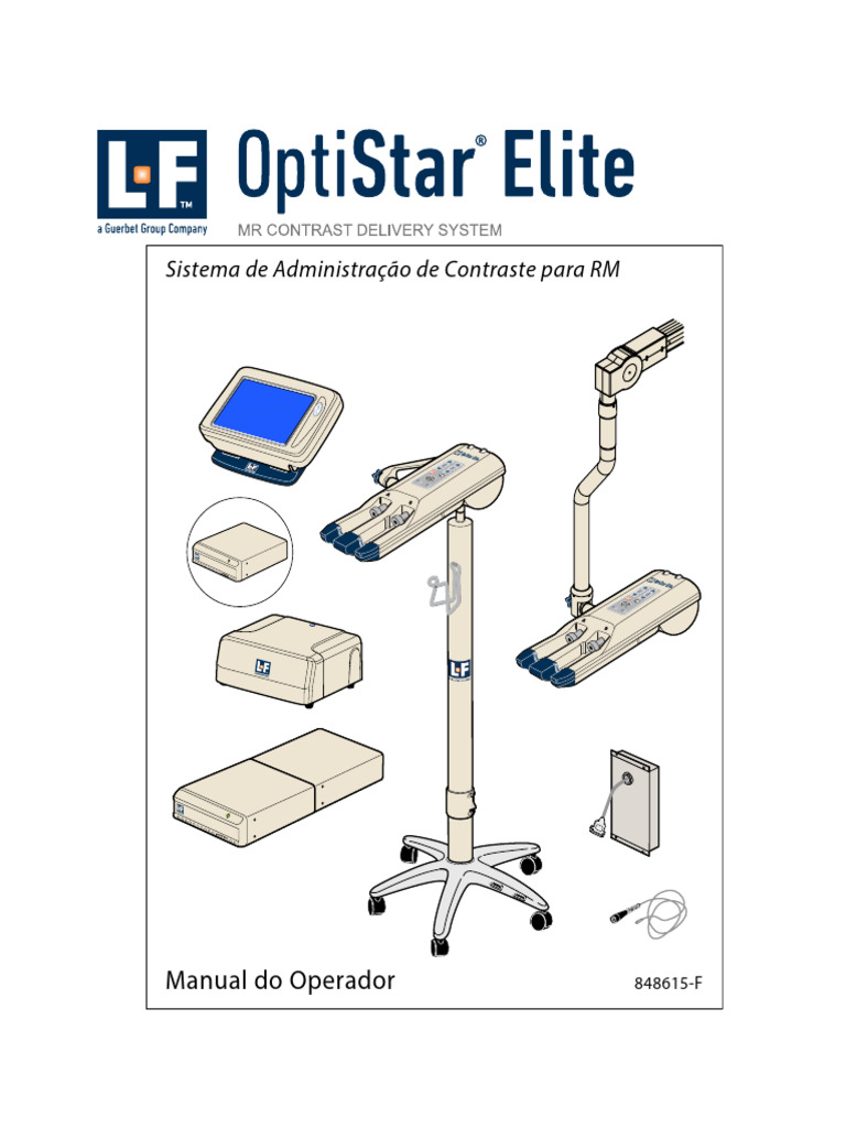 Bomba Injetora de Contraste Optistar Elite (PT-BZ) | PDF