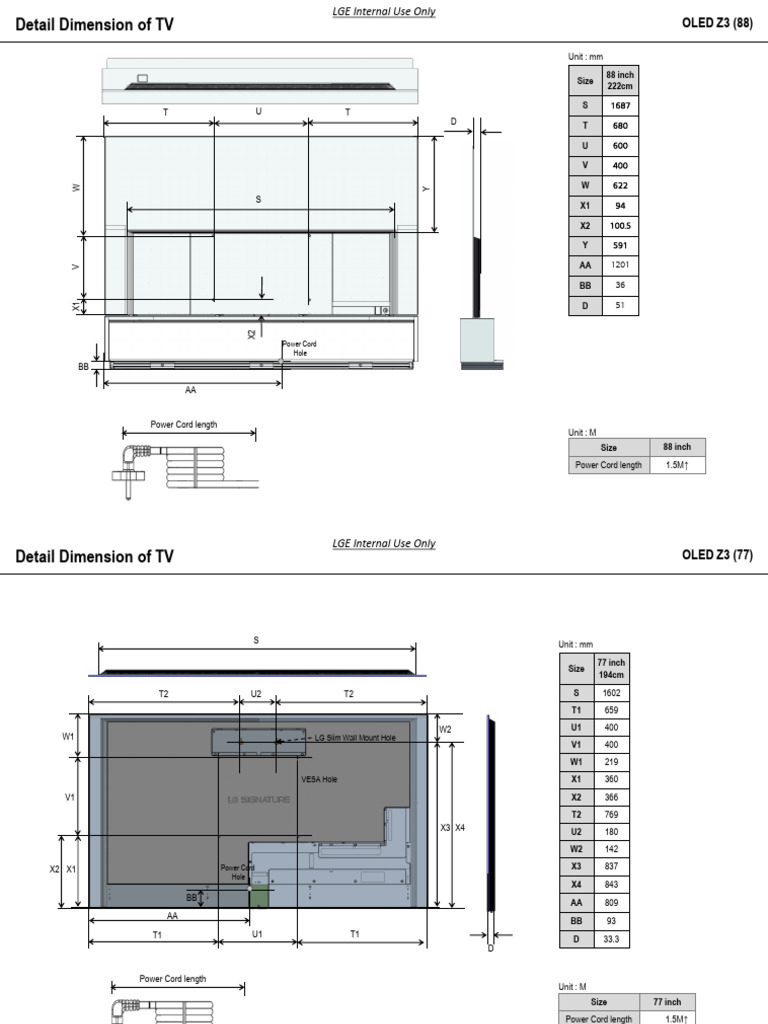 23 TV Rear View | PDF