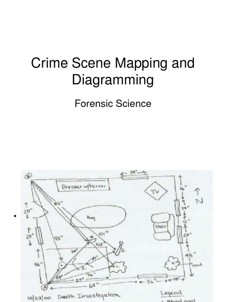 5 Crime Scene Mapping and Diagramming | PDF