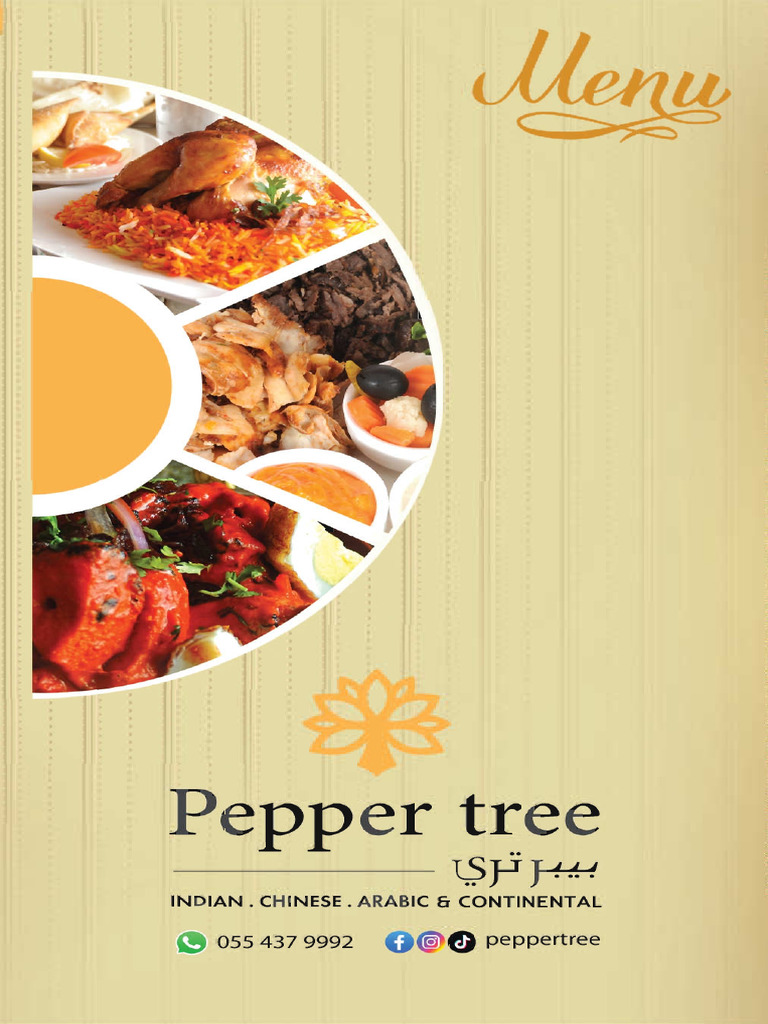 Pepper Tree Menu | PDF