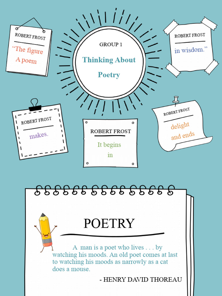 Thinking About Poetry | PDF