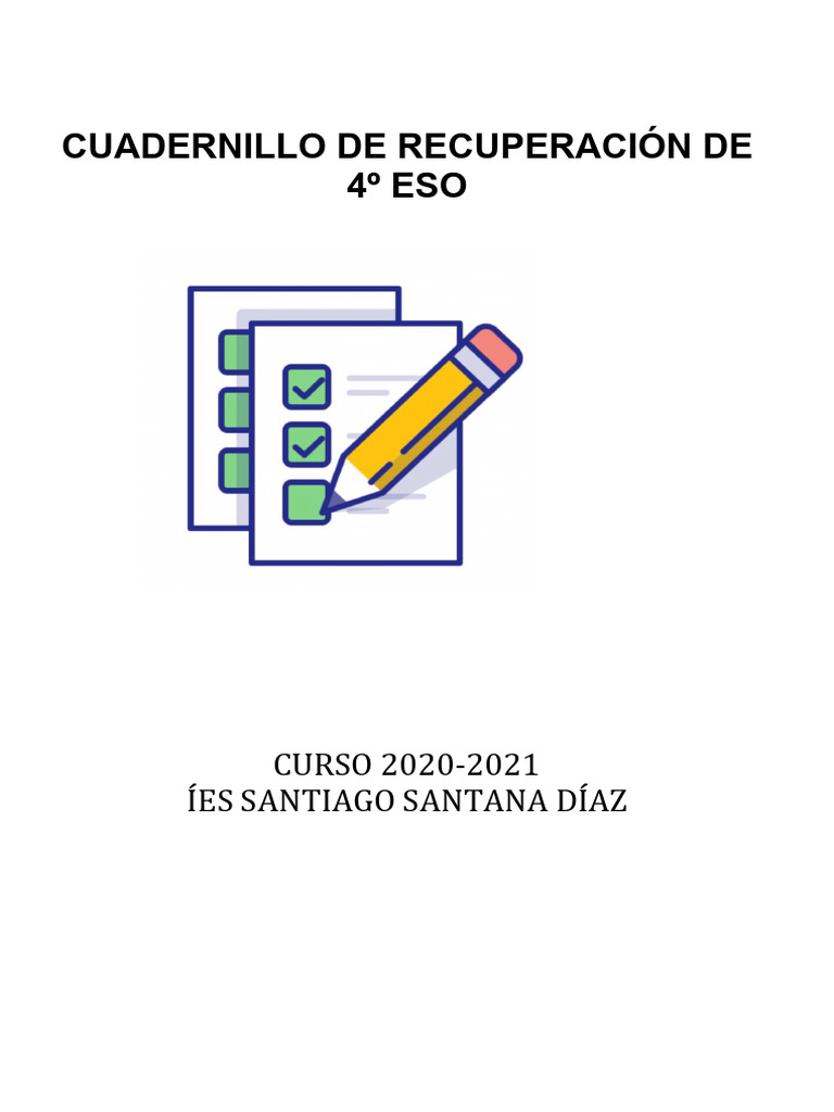 4o Eso Cuadernillo Todo | PDF | Agricultura | Revolución industrial