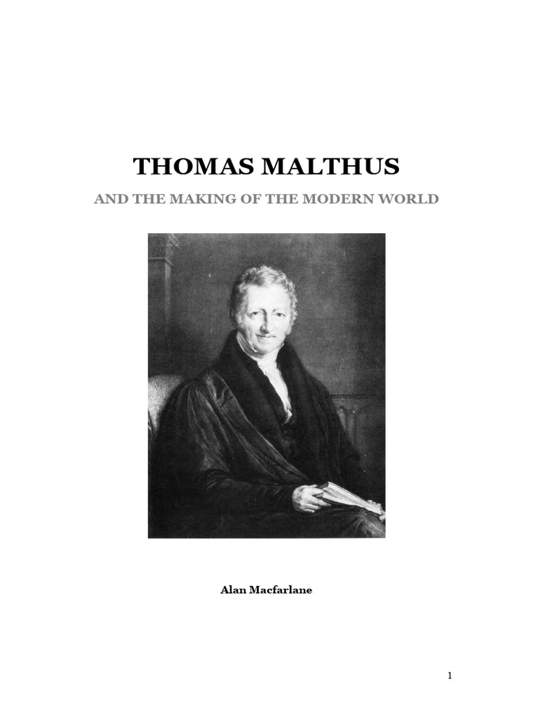 Malthus - Final 1 | PDF