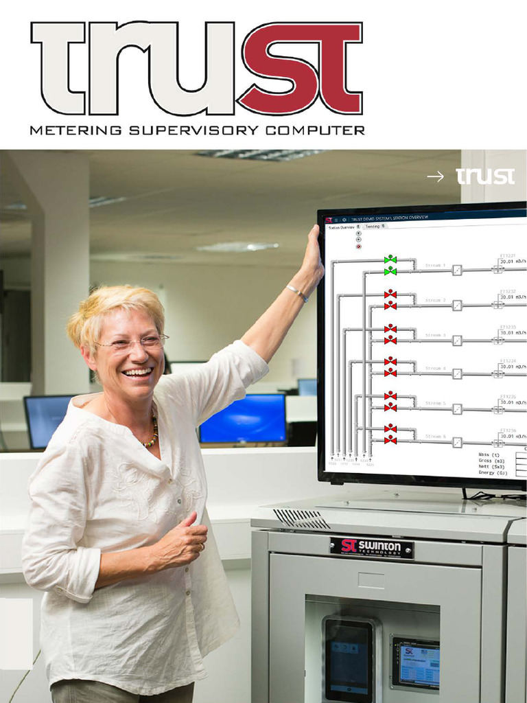 TruST Metering Supervisory Computer | PDF | Calibration | Computer Security