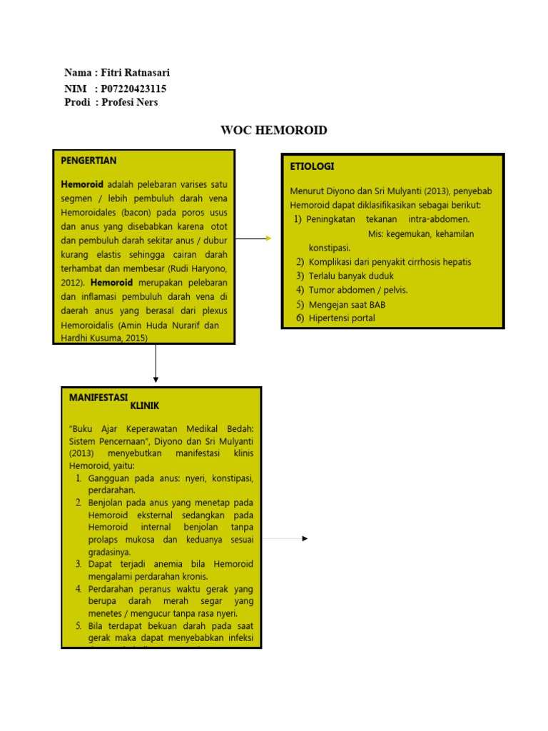 WOC Hemorid Taufik Fix | PDF