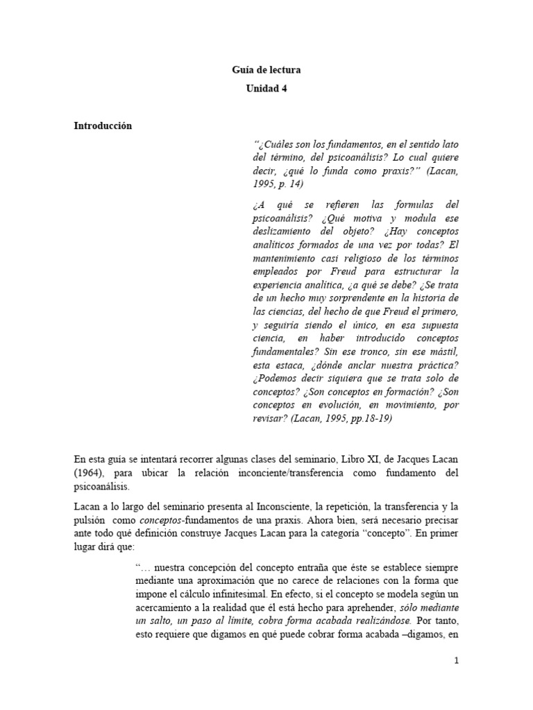 Guía de Lectura Unidad 4 Resuelta | PDF