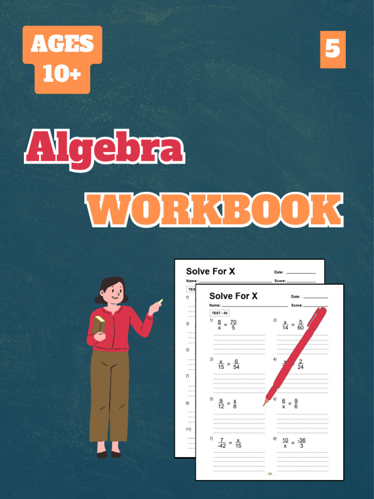 Algebra Workbook Level 5 | PDF