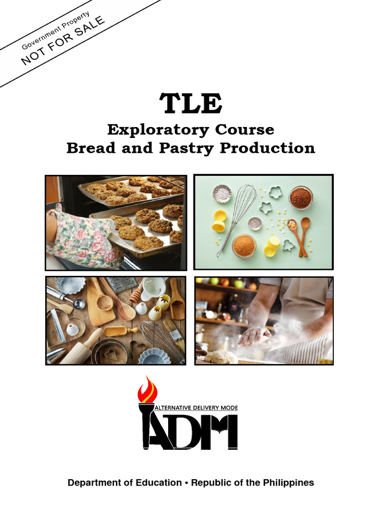 Grade 8 Tle Exploratory Bread And Pastry Production Doc 3 1 Pdf