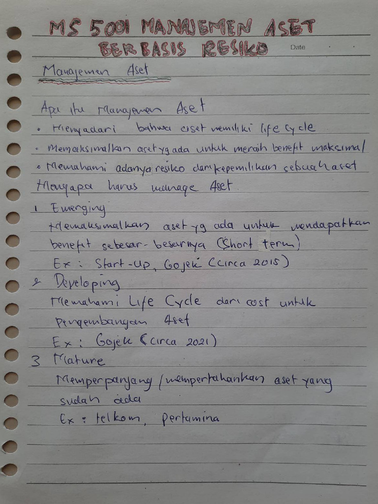 Resume Kuliah S2 ITB Semester 2 2023 | PDF