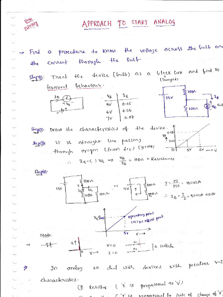 Analog Electronics | PDF