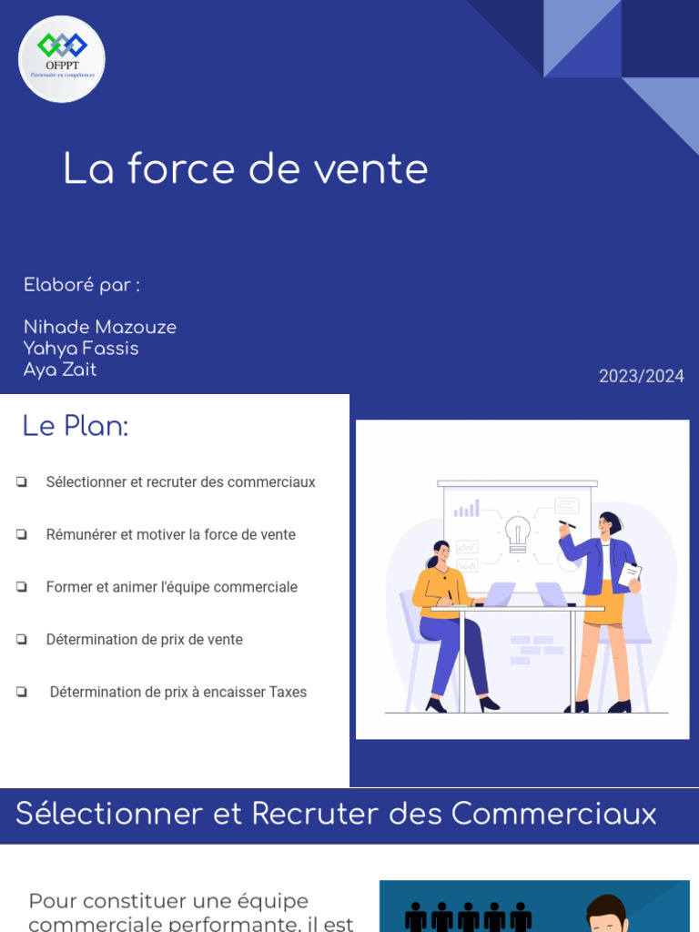 La Force de Vente | PDF La Force de Vente | PDF