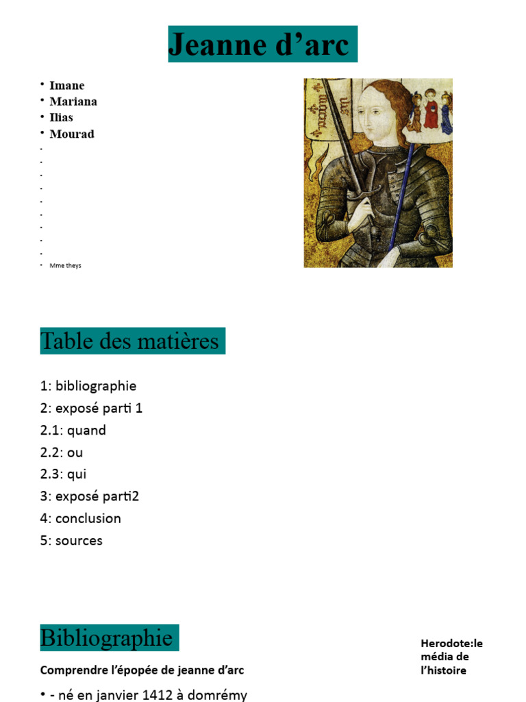 Jeanne Darc | PDF | Histoire