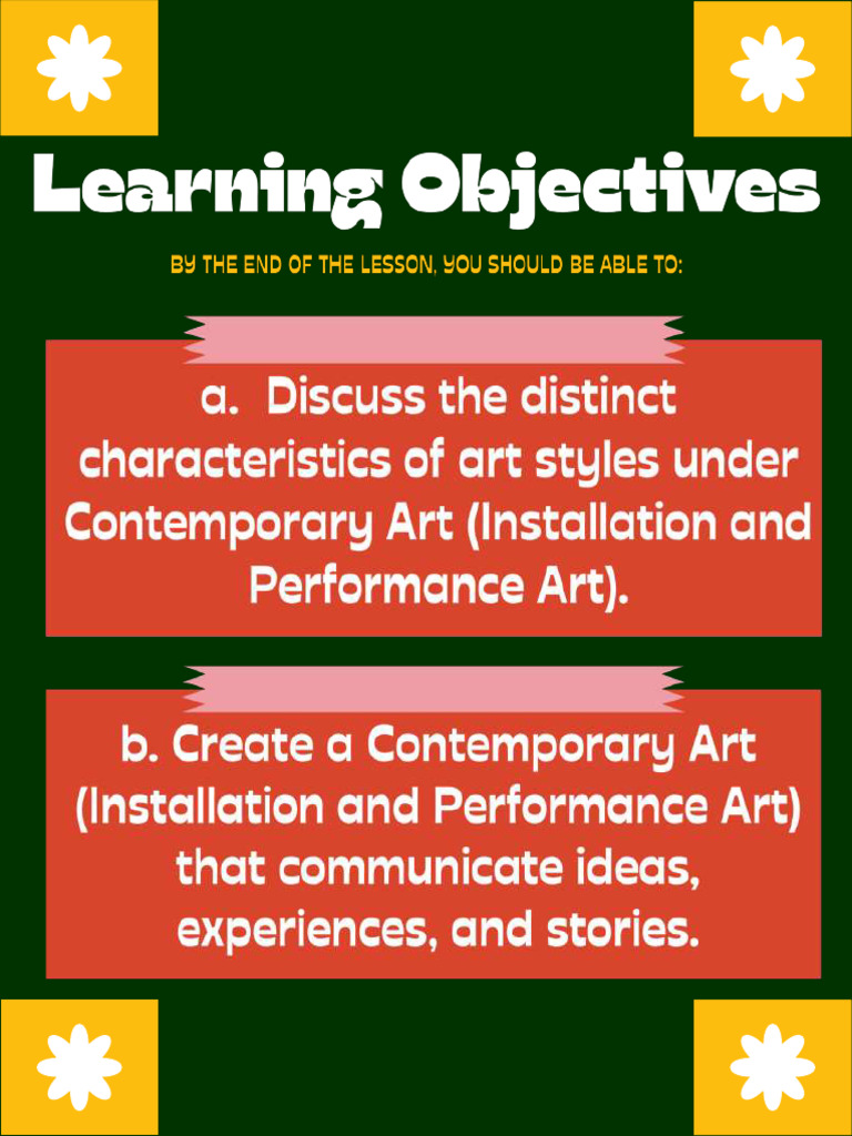 Learning Objectives | PDF