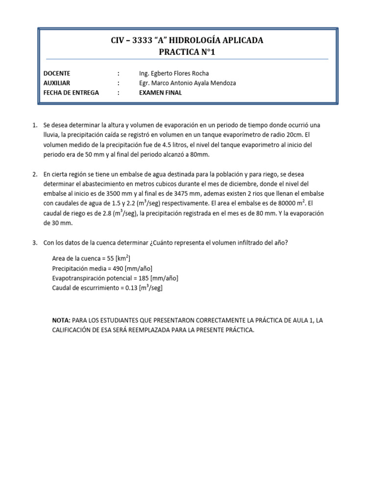 Practica 1 Civ 33 | PDF