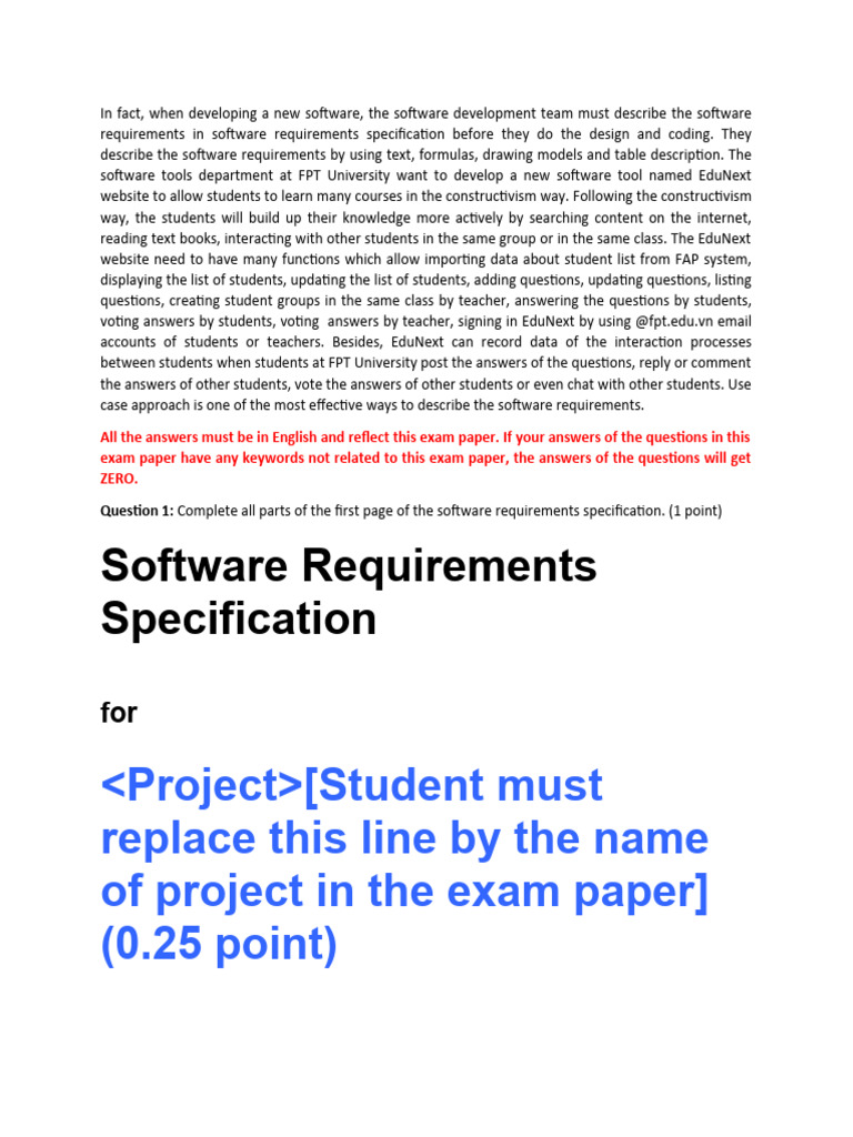 Sample PE SWR302 v1.0 Long | PDF