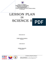 Lesson Plan in Science 8 3RD Quarter | PDF | Evaporation | Phase (Matter)