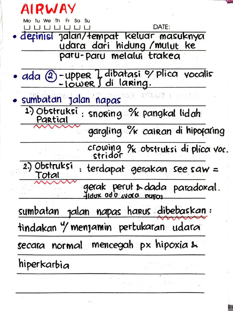 Pendekatan Airway | PDF