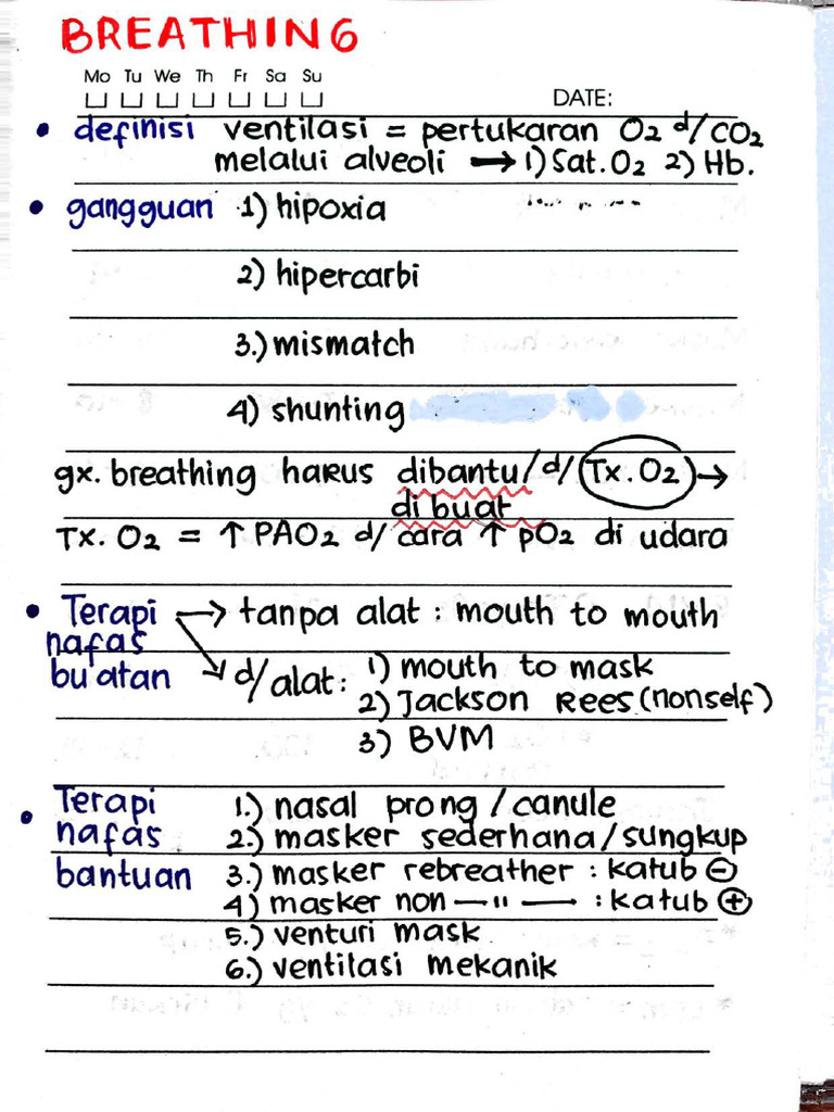Tatalaksana Sederhana Breathing | PDF