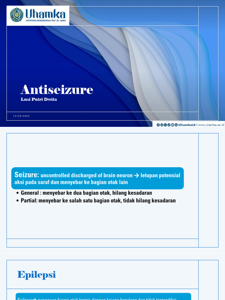 13 Antiepilepsi (Lusi Putri Dwita) | PDF