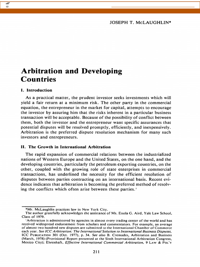 For Arbitration Presentation | PDF | Arbitration | Business Law