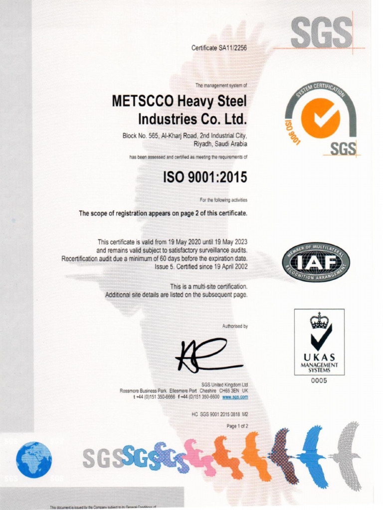 ISO Certification | PDF