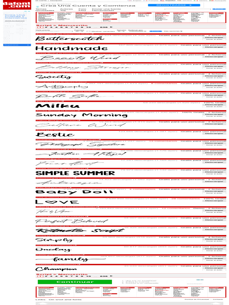 Script Manuscrito | PDF