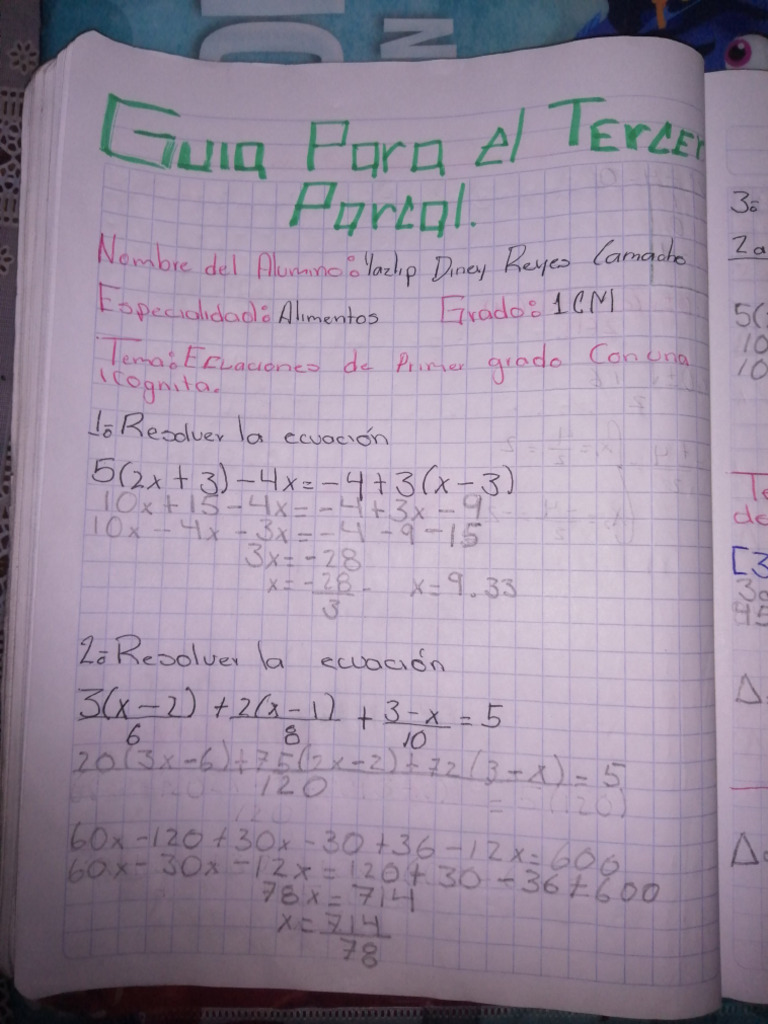 Guia para el tercer parcial y el formulario | PDF