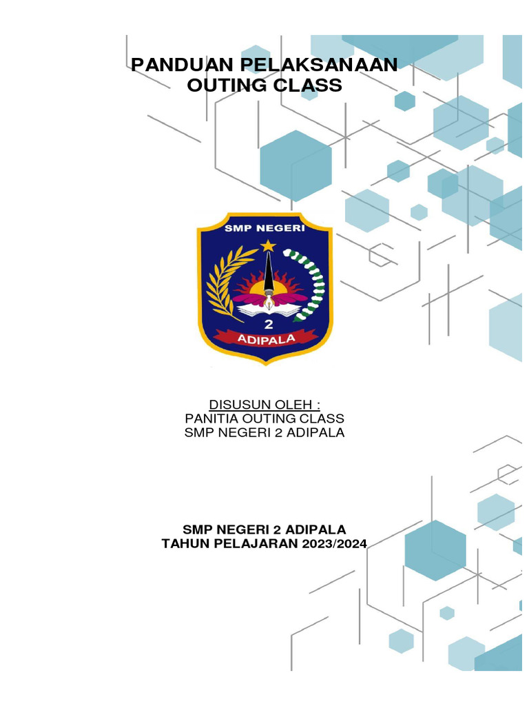Panduan Pelaksanaan OUTING CLASS 8 2023 2024 | PDF