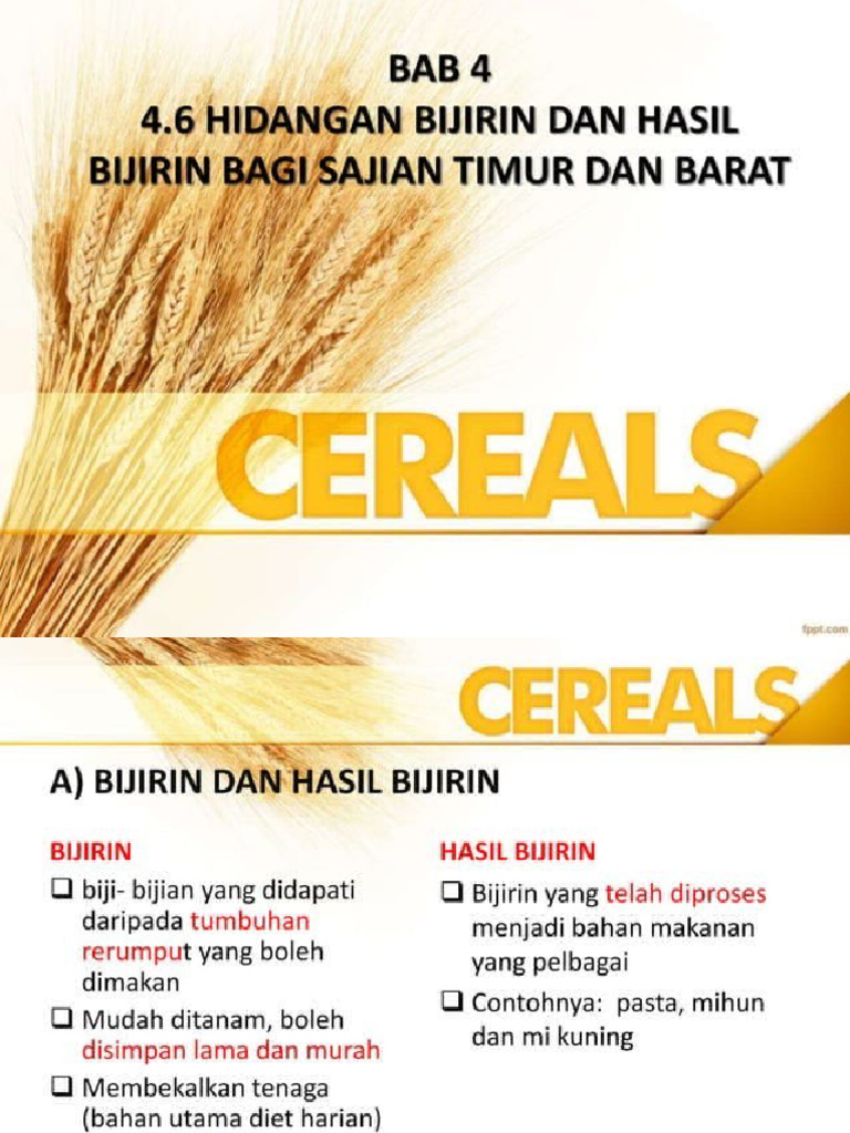 BAB 4 Bijirin Dan Hasil Bijirin | PDF