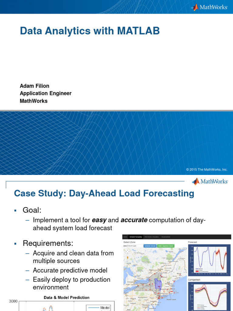 Data Analytics With Matlab | PDF